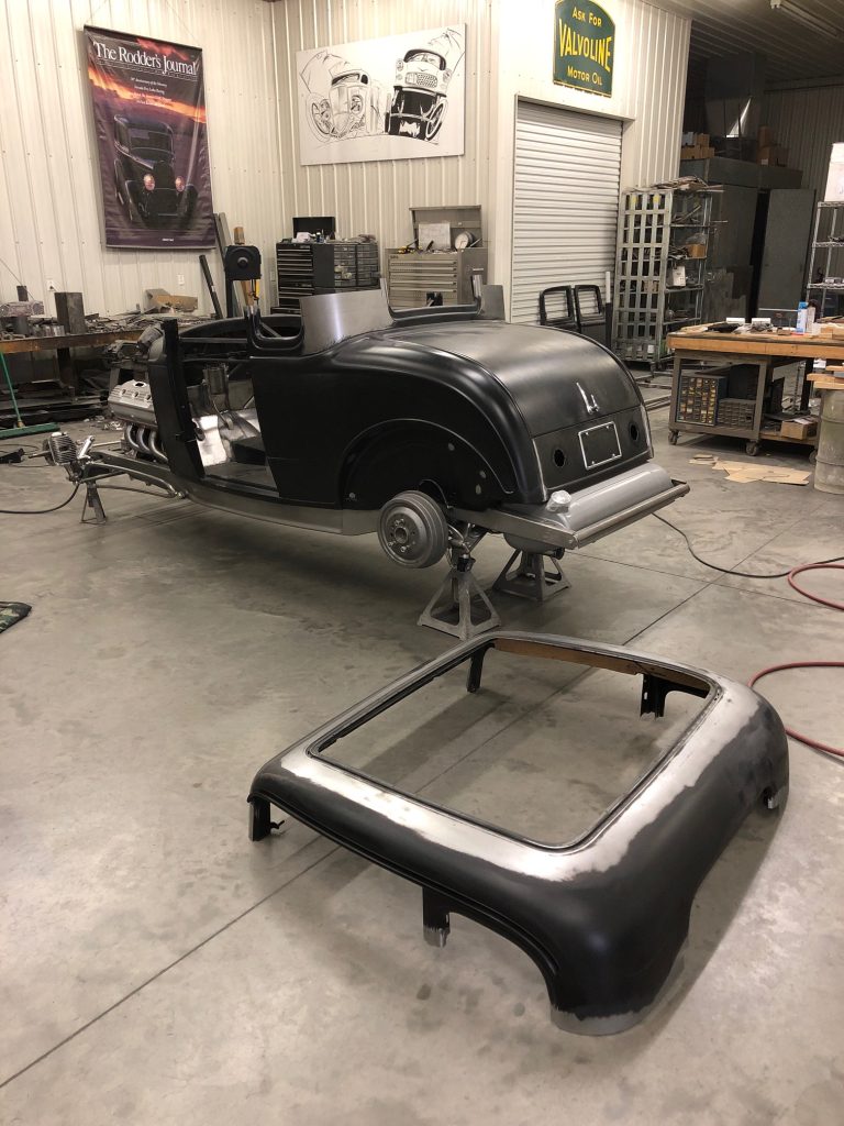 Mike Snyder’s ’32 5 window – Fastlane Rod Shop